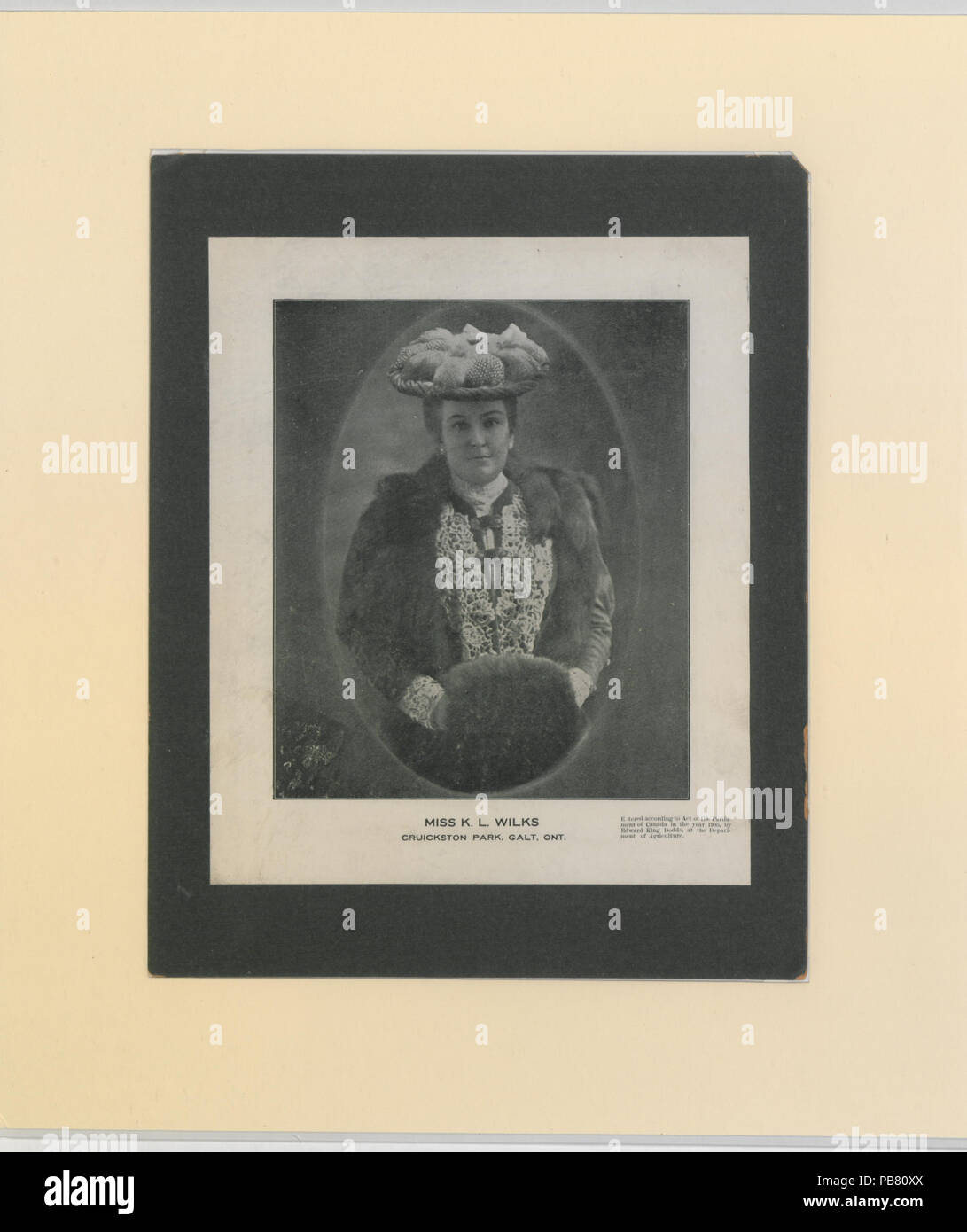 1049 Miss KL Wilks Cruickston Park, Gait, Ontario (HS85-10-16655 ...