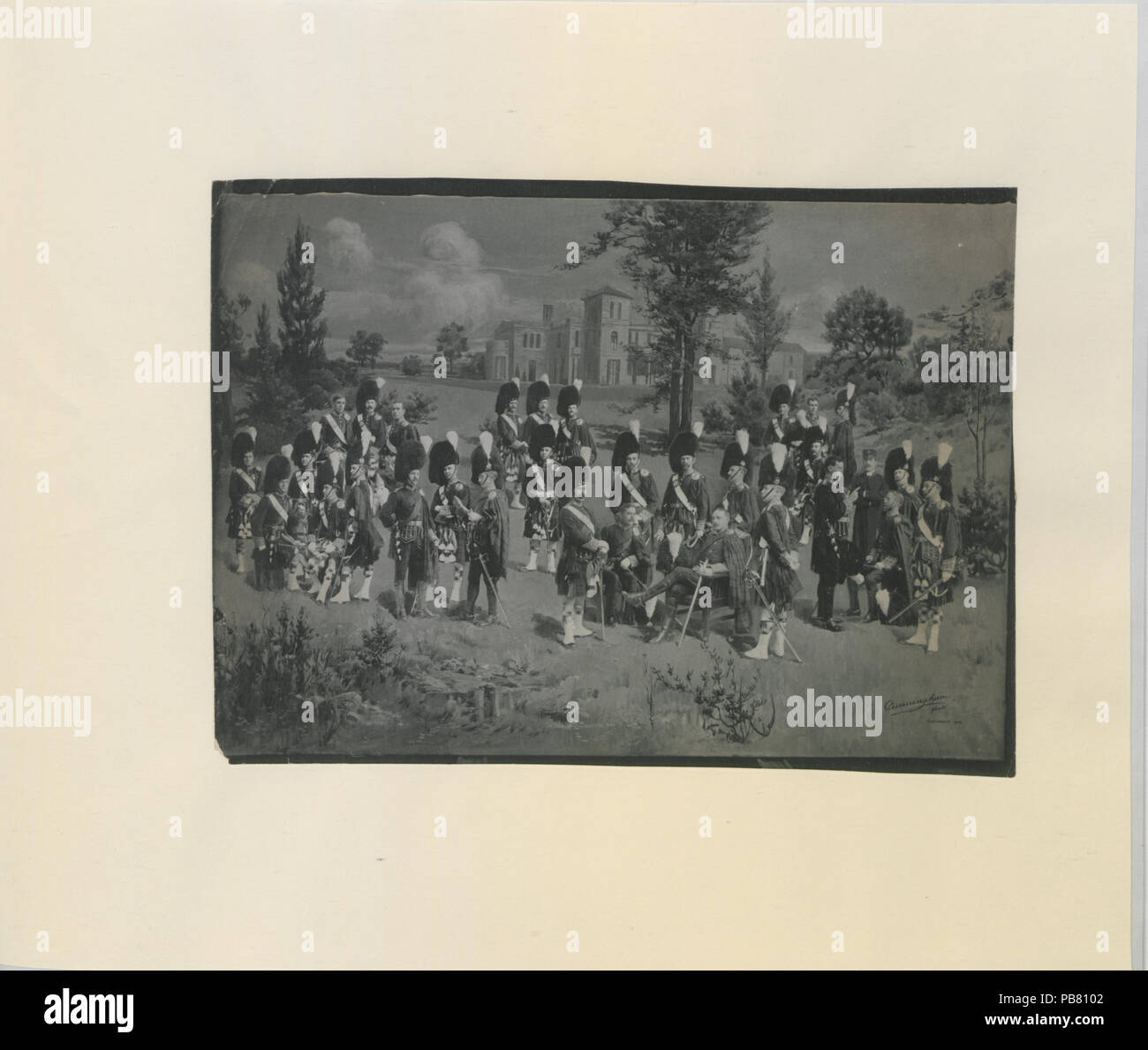 Canadian highlanders hi-res stock photography and images - Alamy