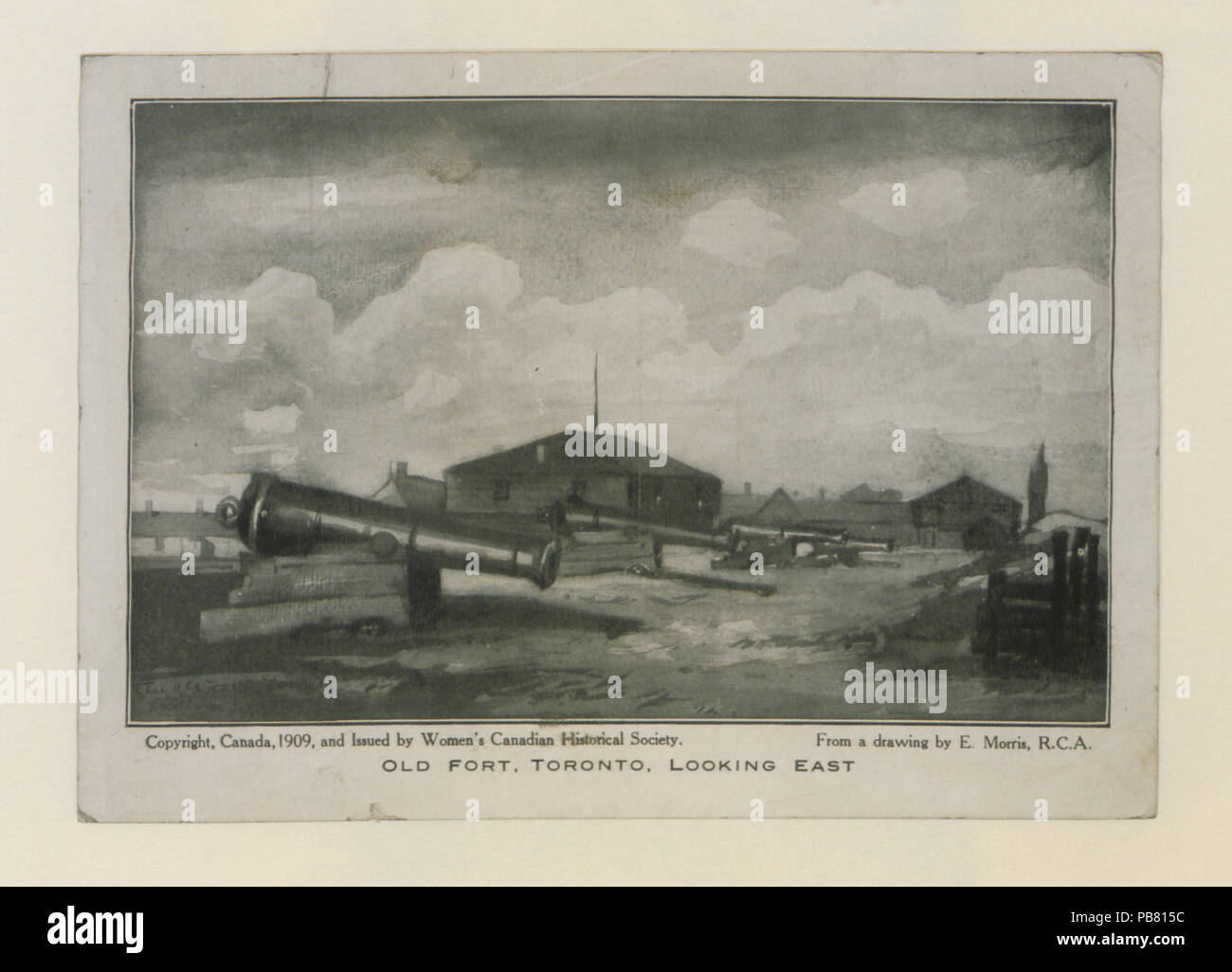 1131 Old Fort, Toronto looking east (HS85-10-20635) original Stock ...