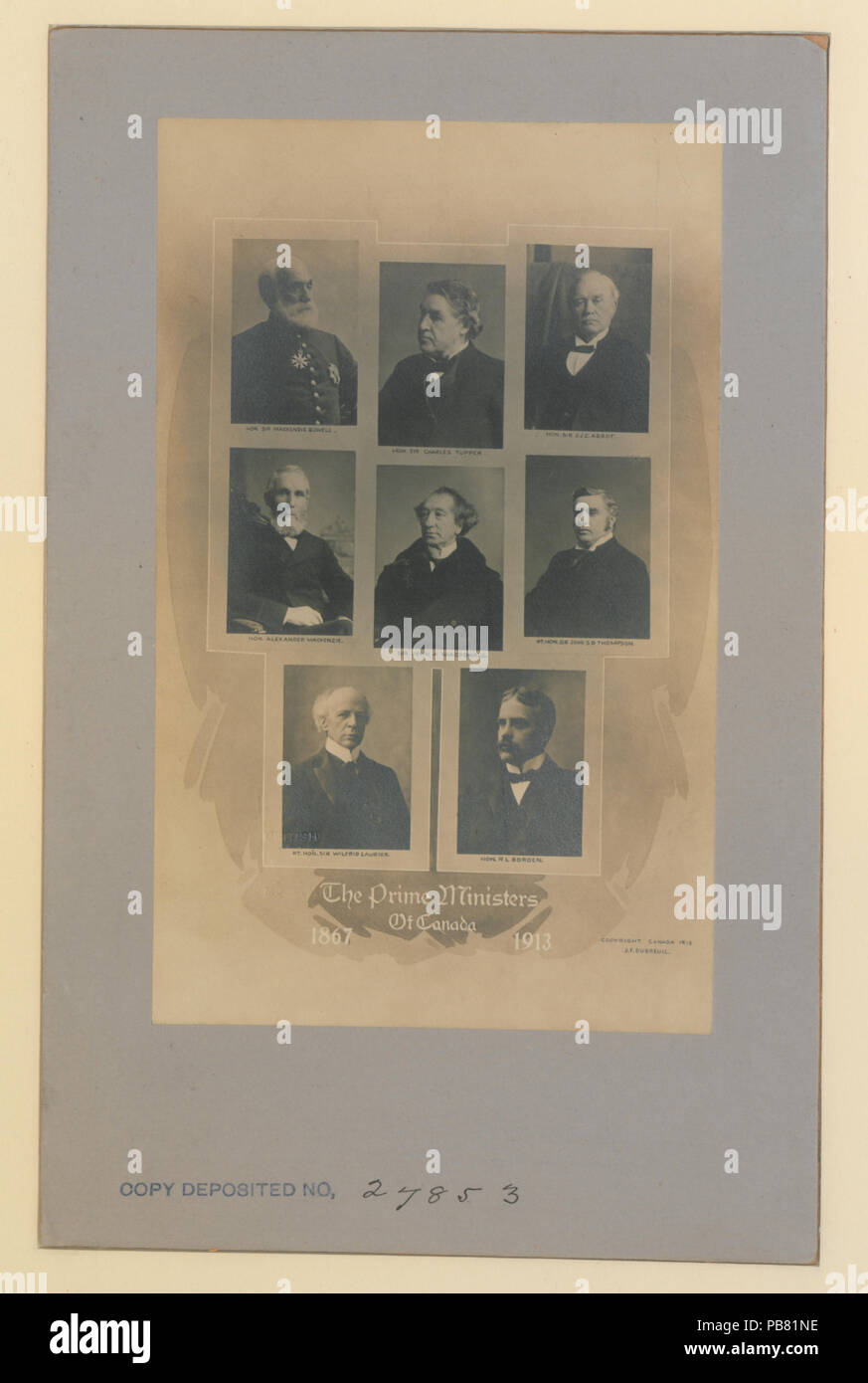 All canadian prime ministers hi-res stock photography and images - Alamy