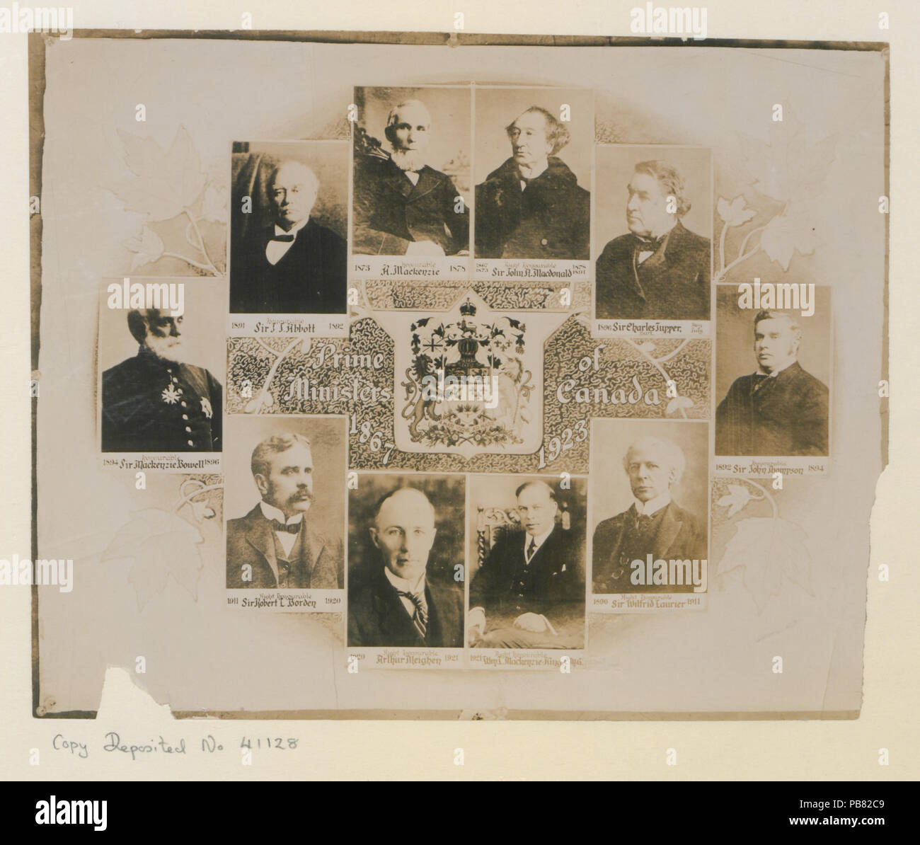 The prime ministers of canada hi-res stock photography and images - Alamy