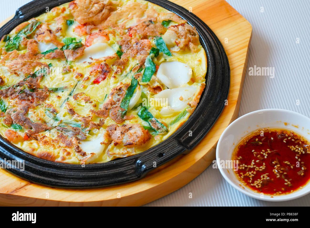 Buchimgae(Korean Pancake Stock Photo - Alamy