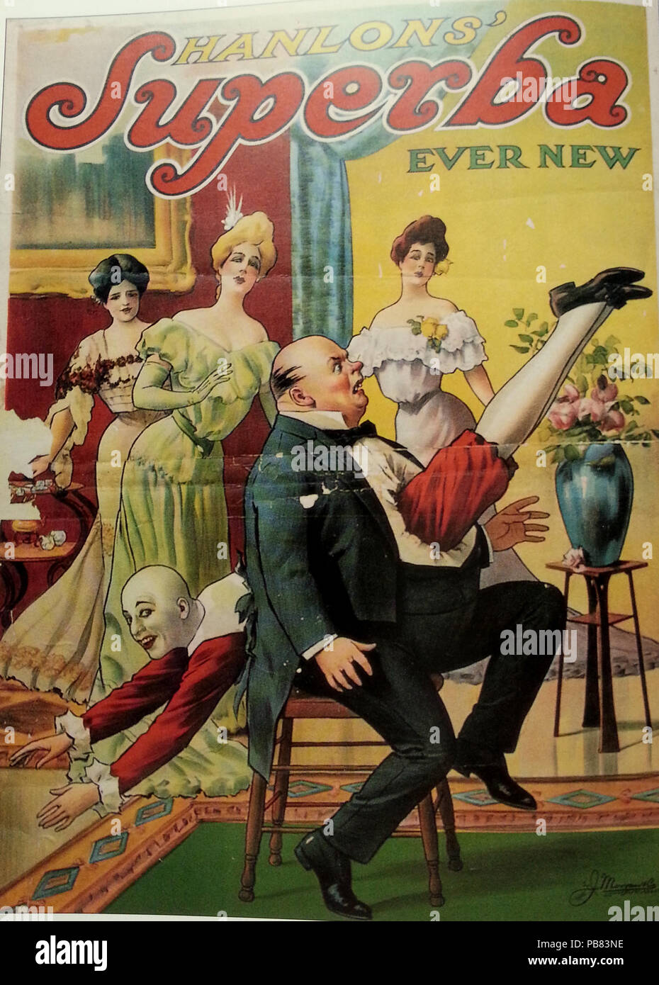 1222 Poster for Hanlon-Lees' "Superba" Stock Photo - Alamy