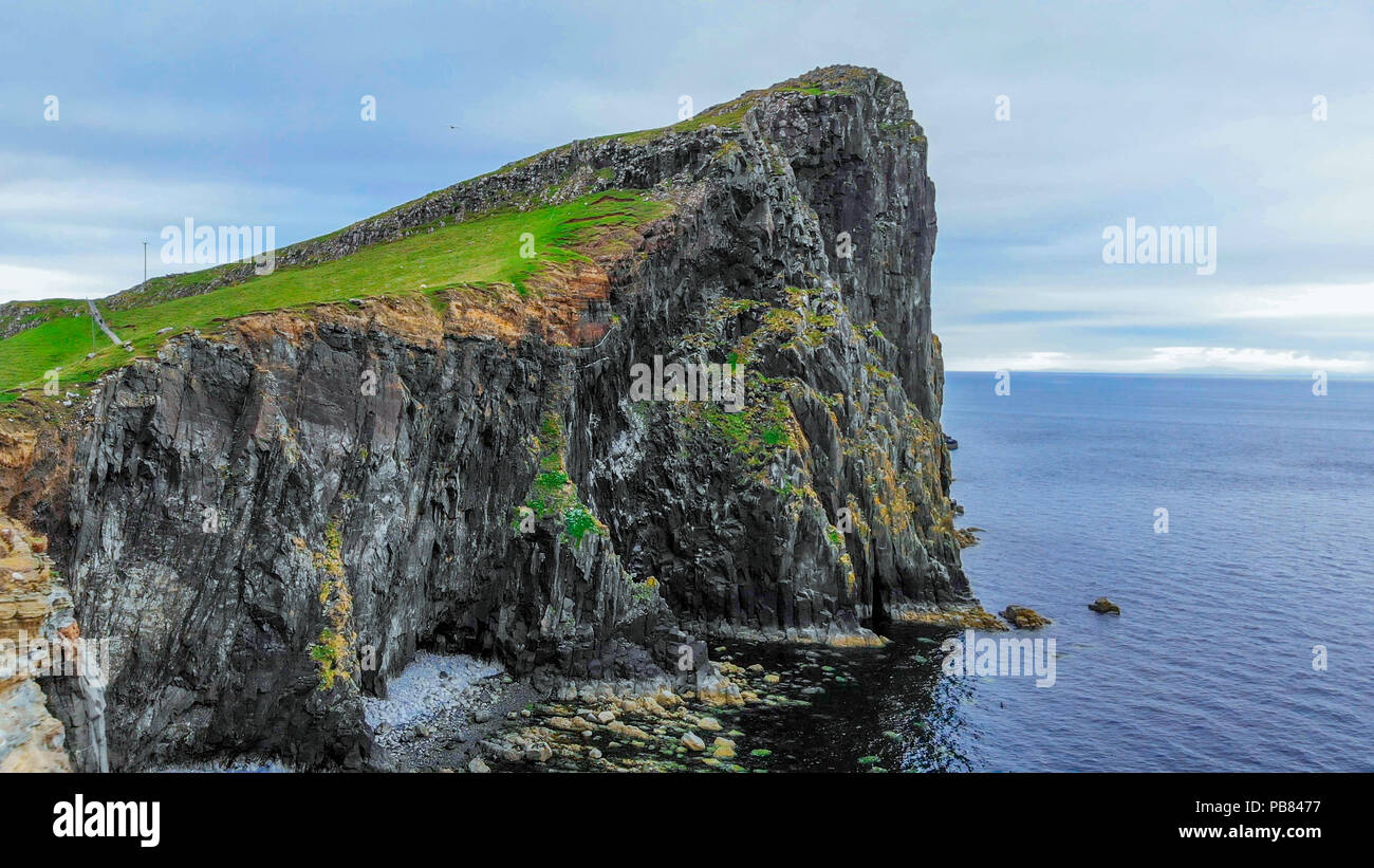 Neist Point on the Isle of Skye - amazing cliffs and landscape in the ...