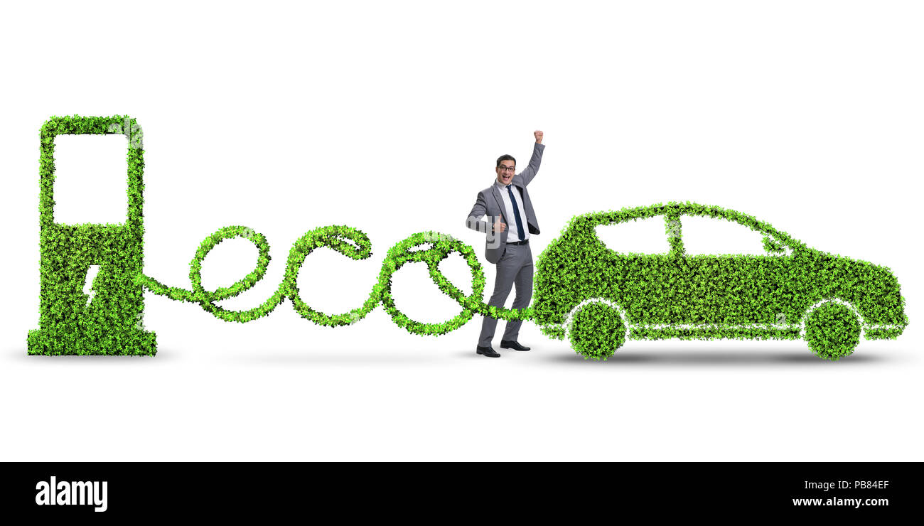 Eco friendly car powered by alternative energy Stock Photo - Alamy