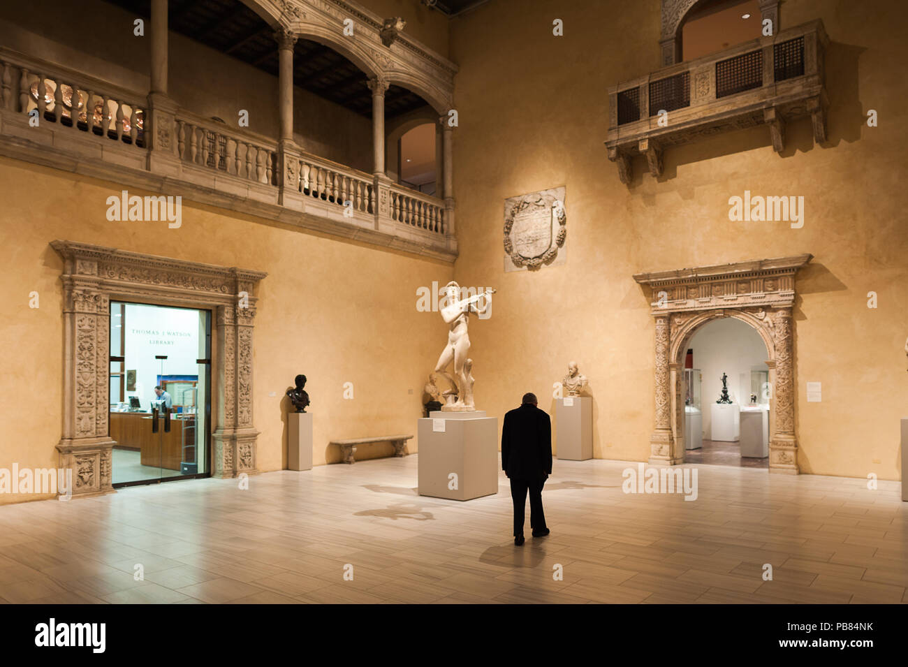 NEW YORK, USA - SEP 25, 2015: One of the multiple rooms of the ...