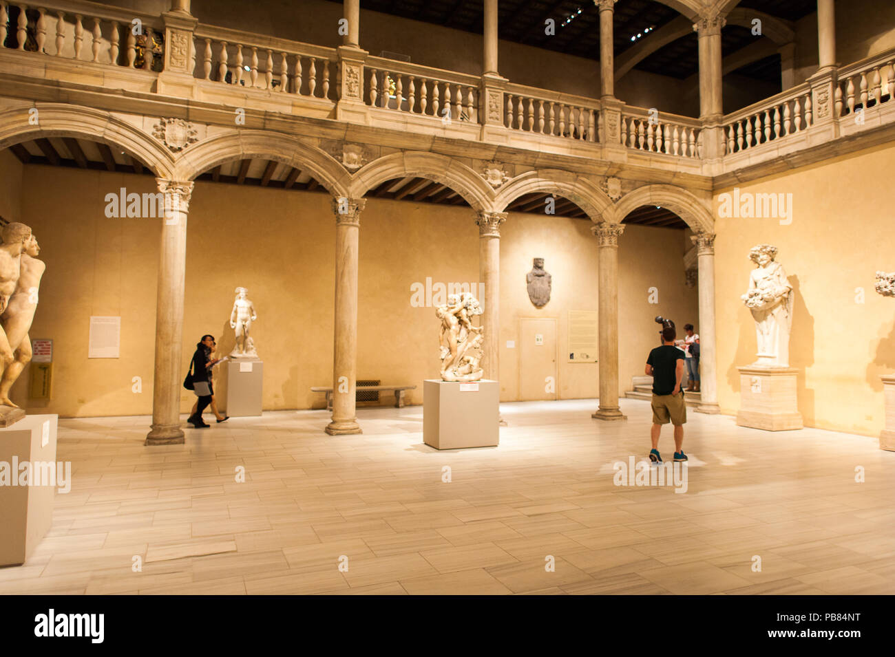NEW YORK, USA - SEP 25, 2015: One of the multiple rooms of the ...