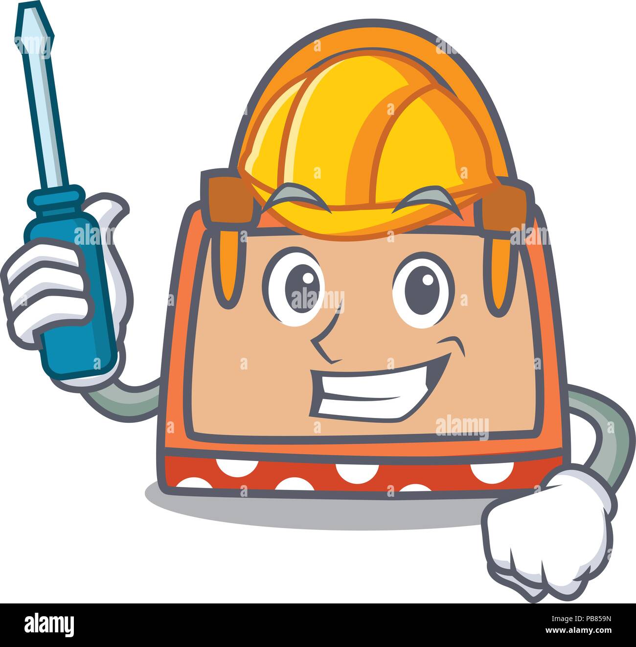 Automotive hand bag mascot cartoon Stock Vector Image & Art - Alamy