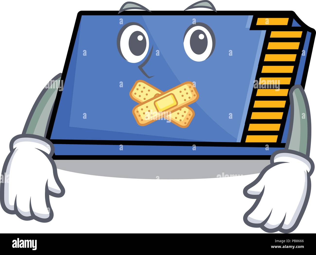 Silent memory card mascot cartoon Stock Vector Image & Art - Alamy