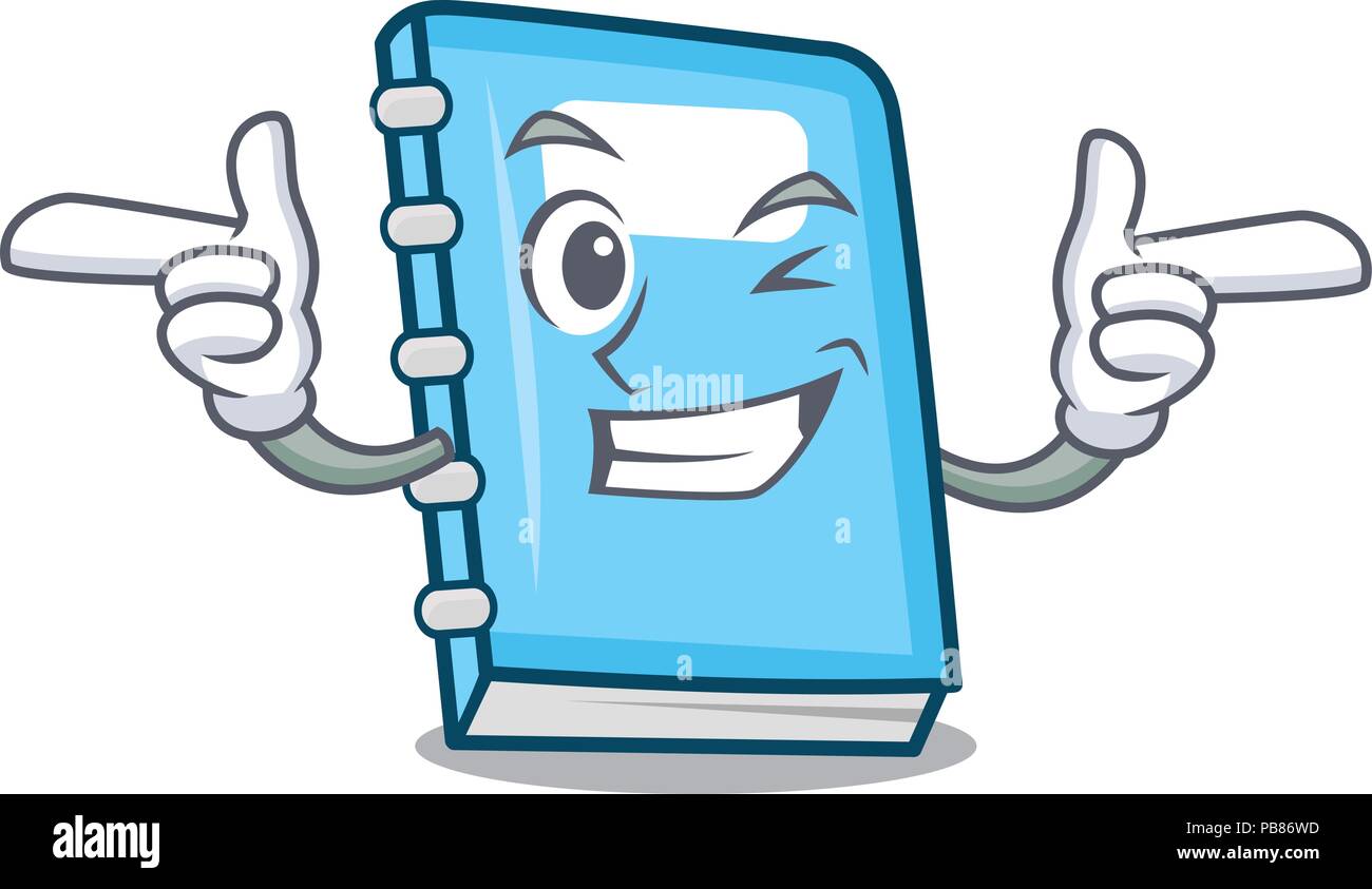 Wink education character cartoon style Stock Vector Image & Art - Alamy