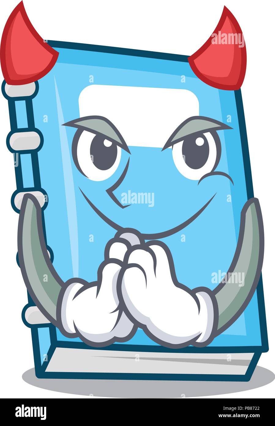 Devil education mascot cartoon style Stock Vector Image & Art - Alamy