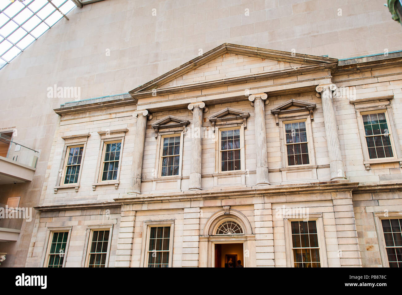 NEW YORK, USA - SEP 25, 2015: The Charles Engelhard Court in the ...
