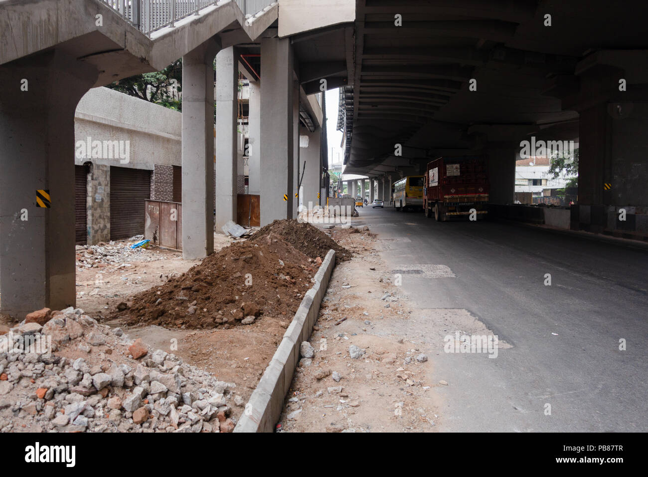 Ongoing construction works hi-res stock photography and images - Alamy