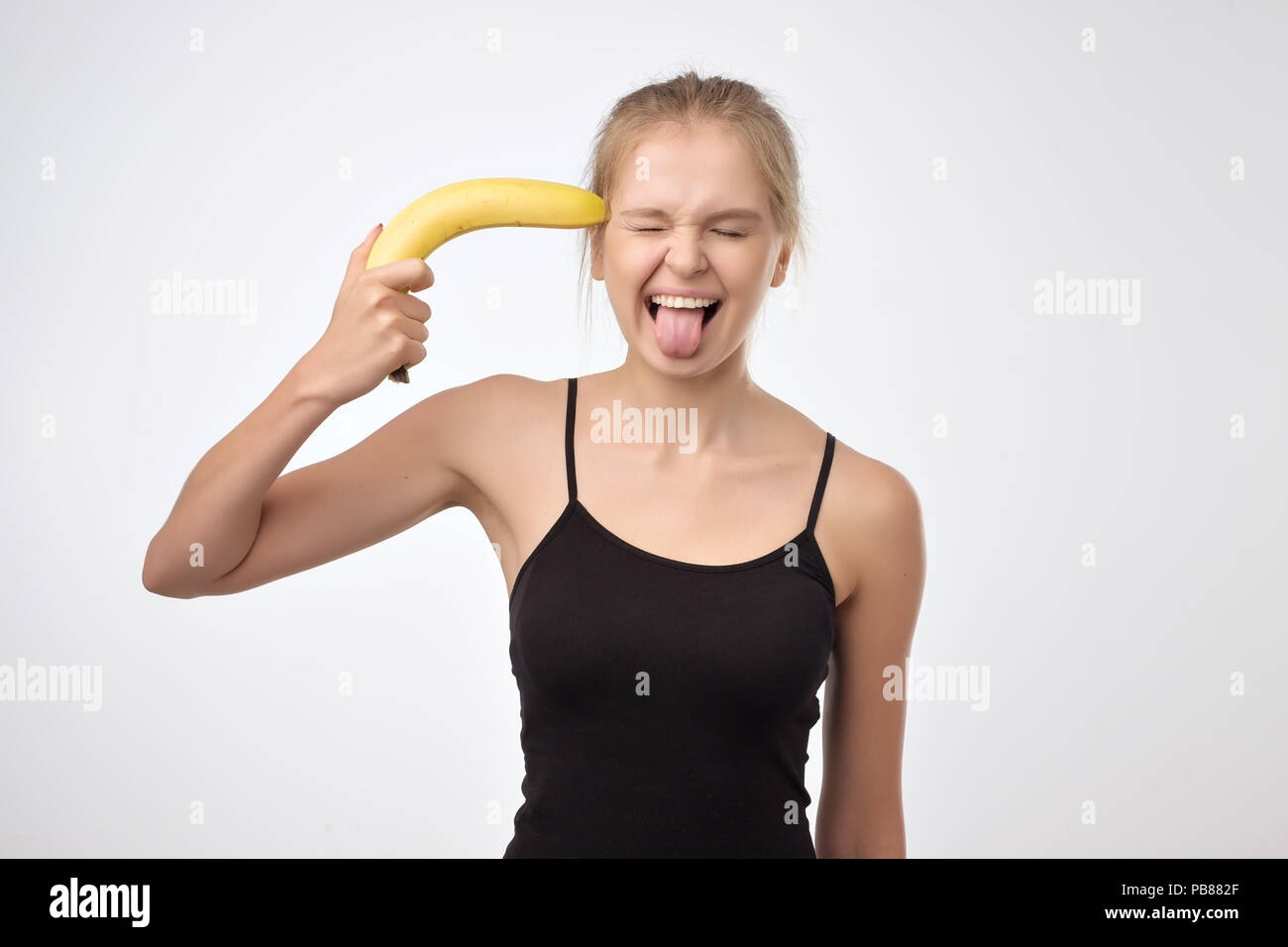 Banana gun hi-res stock photography and images - Alamy
