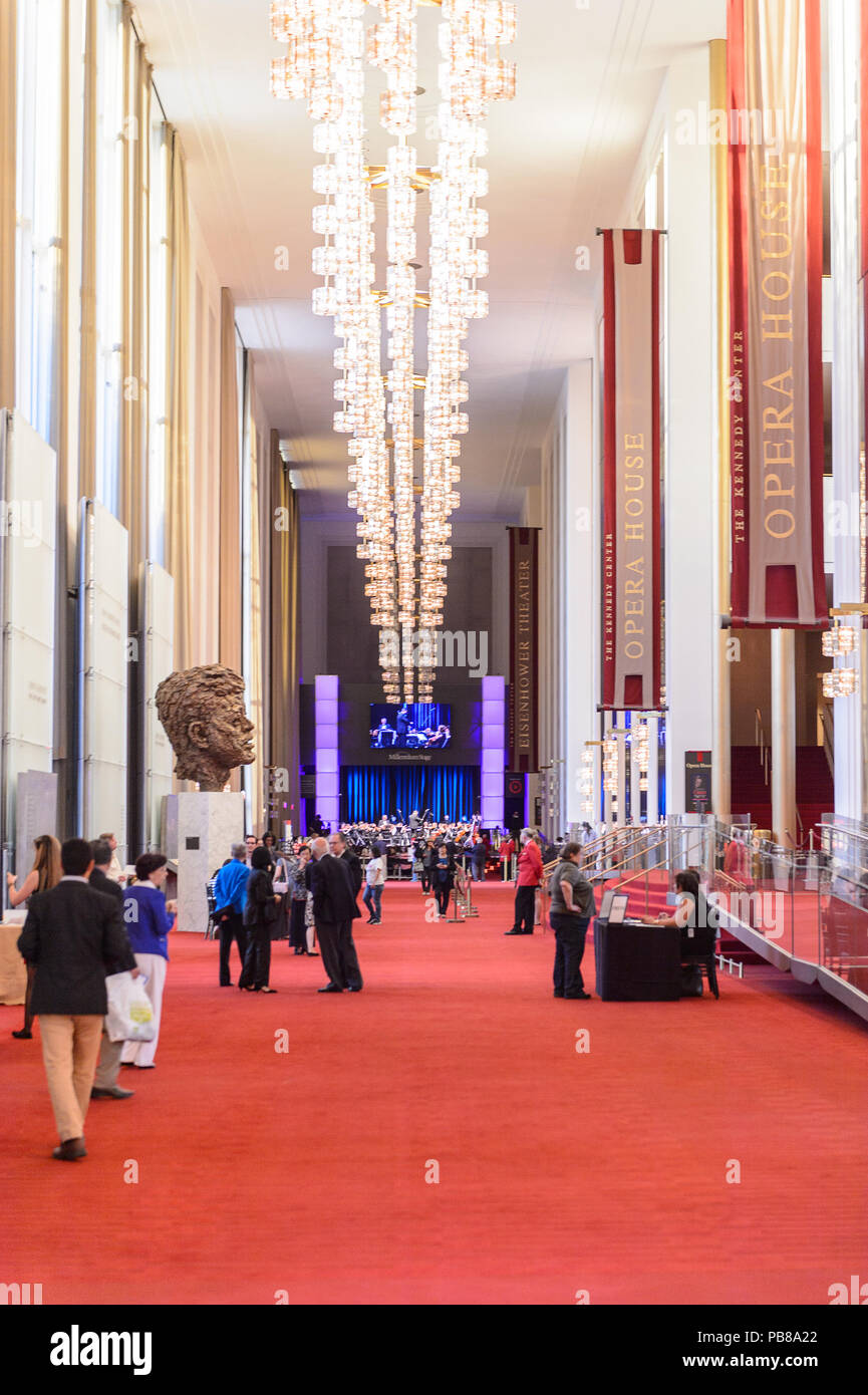 WASHINGTON, USA - SEP 24, 2015: John F. Kennedy Center for the ...