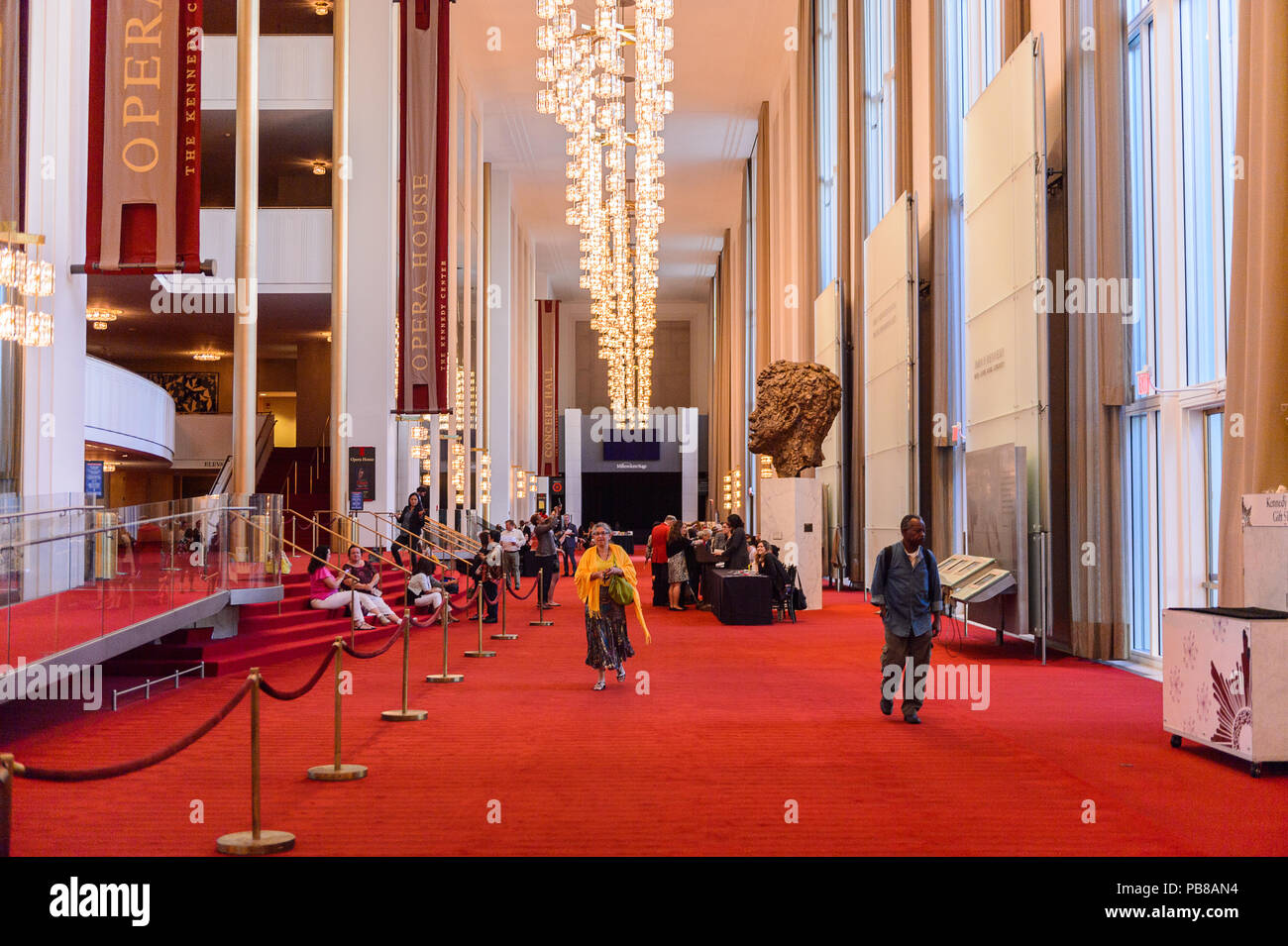 The john f kennedy center for the performing arts hi-res stock ...