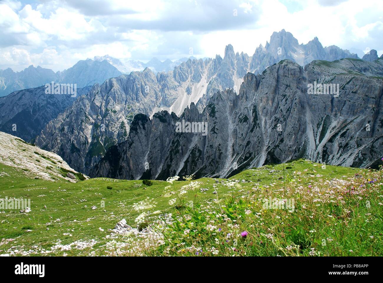 Cima cadin of san lucano hi-res stock photography and images - Alamy