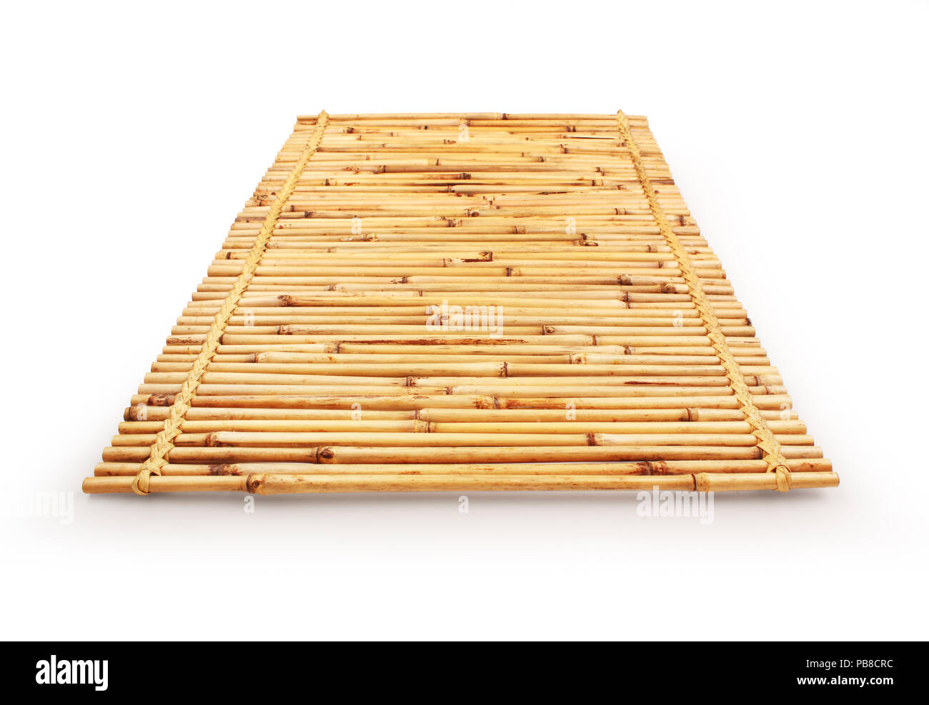 Close up of bamboo mat background Stock Photo - Alamy