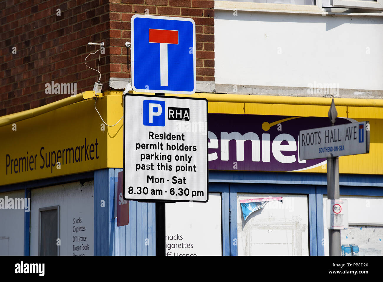 Restricted Parking Zone No Parking Sign High Resolution Stock ...