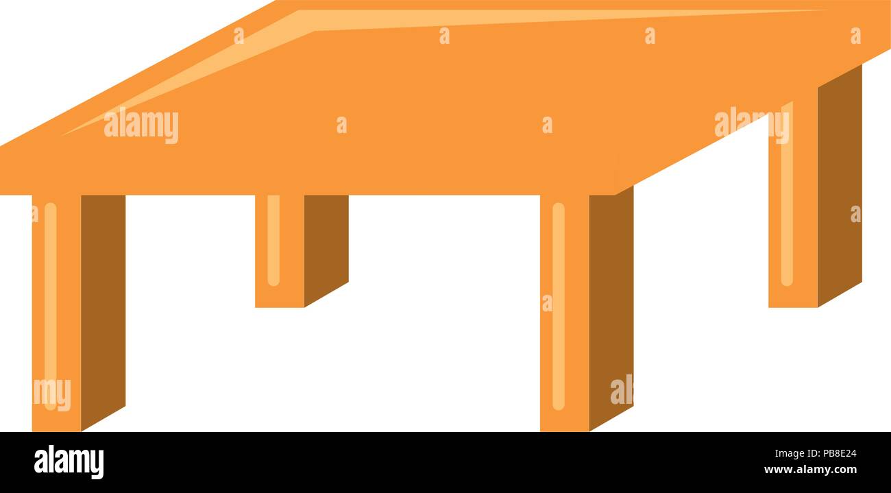 table icon over white background, vector illustration Stock Vector ...