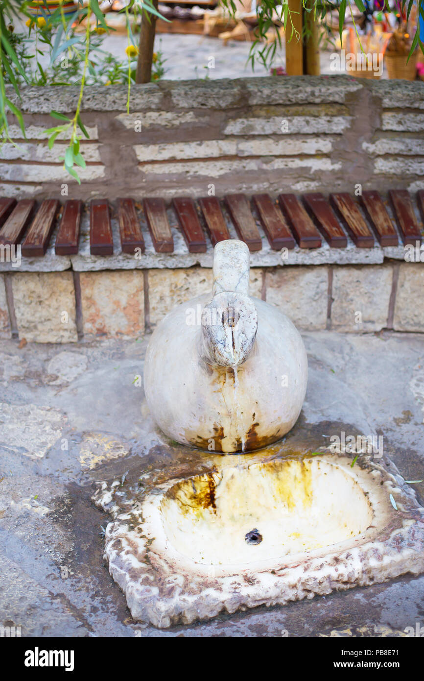 Very nice and cozy cafe in Nessebar-Bulgaria Stock Photo - Alamy