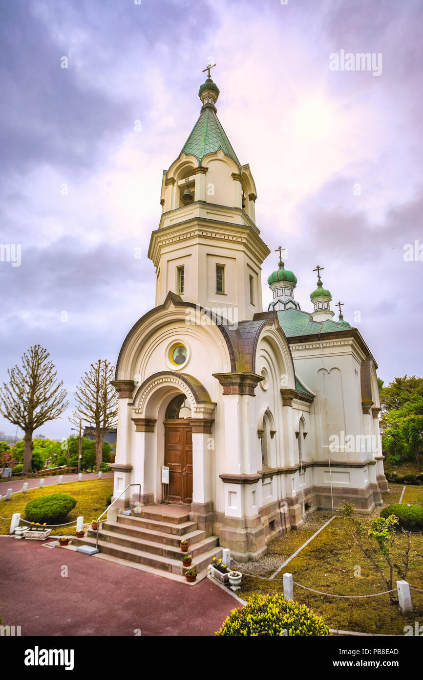 Japan, Hokkaido, Hakodate City, The Orthodox Church Stock Photo - Alamy
