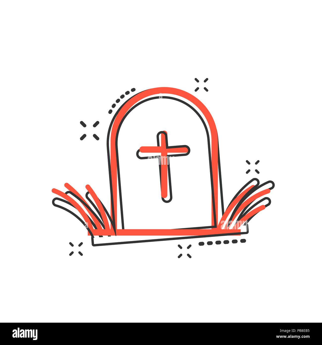 Grave Rip Icon Cartoon Style High Resolution Stock Photography and ...