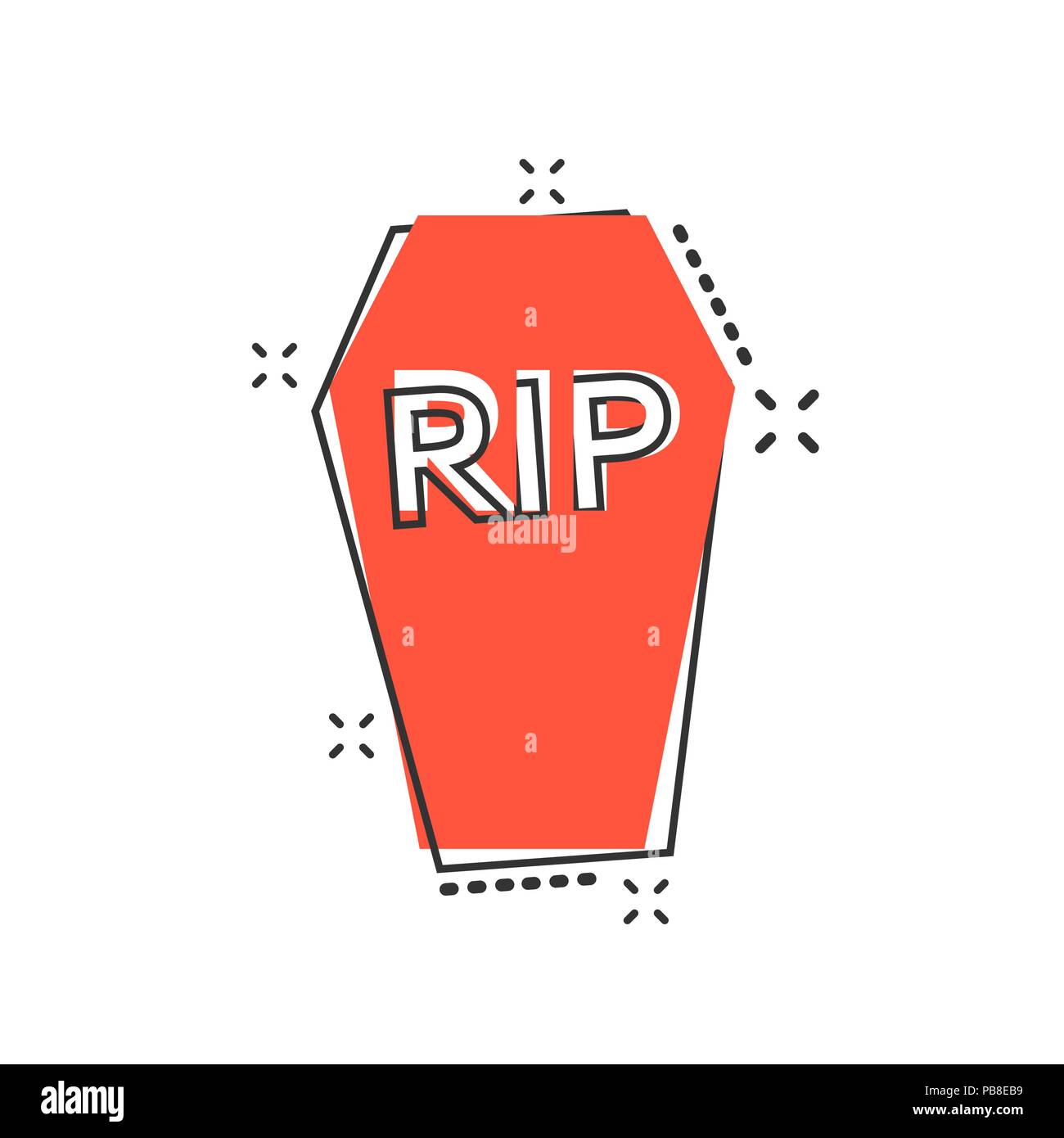 Funeral cartoon hi-res stock photography and images - Alamy