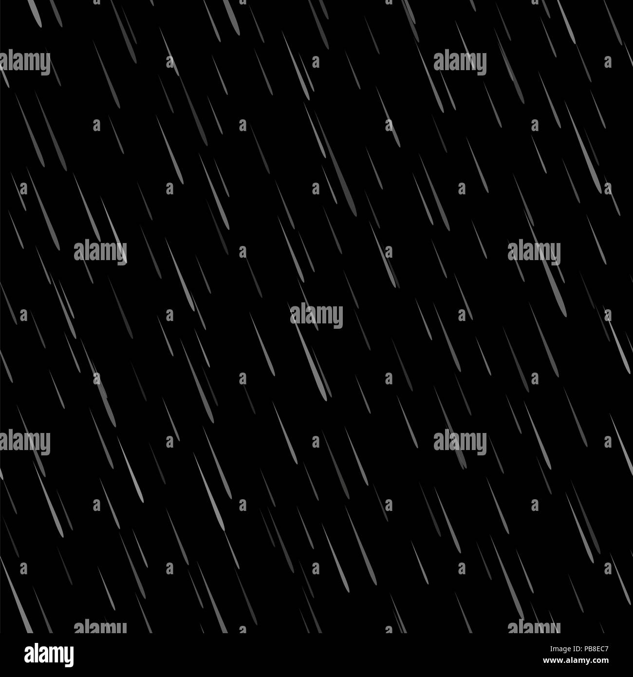 Seamless Rain Drops Pattern Stock Photo - Alamy