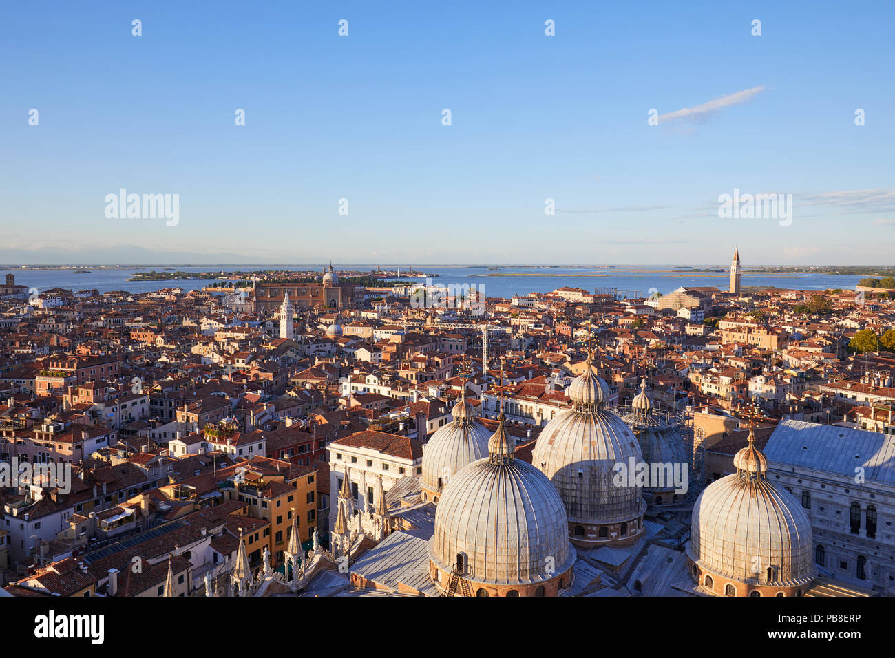 Aerial view venice hi-res stock photography and images - Alamy