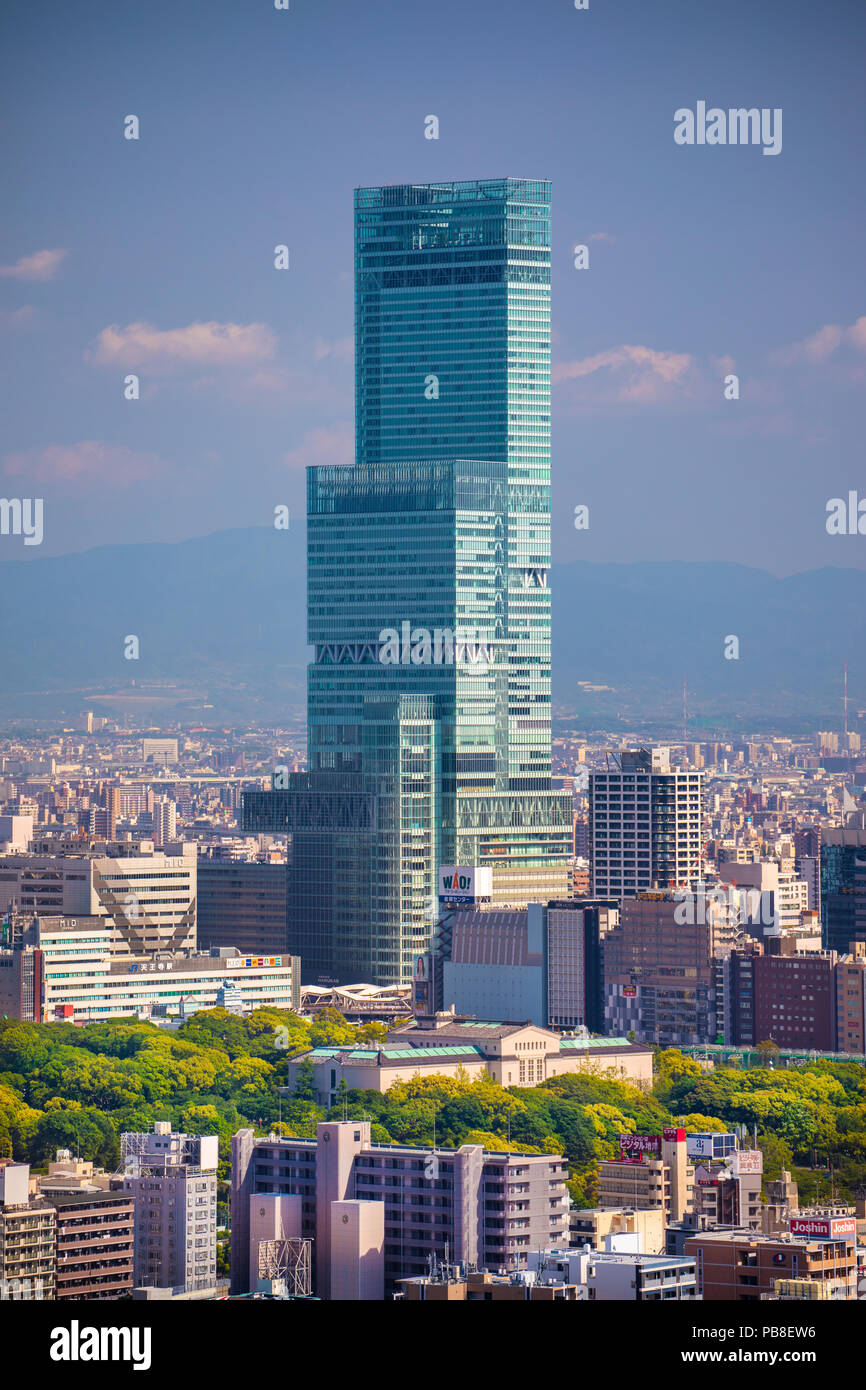 Japan, Osaka City, Tennoji Area, Abeno Harukas Tower Stock Photo - Alamy