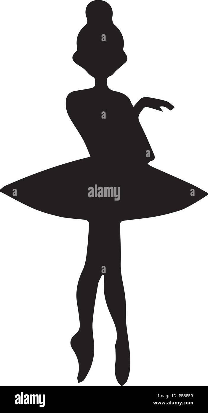 Ballerina illustration. Vector EPS 10 Stock Vector Image & Art - Alamy