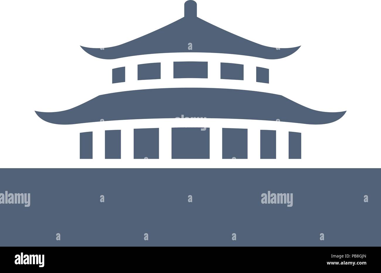 The chinese palace Stock Vector Images - Alamy