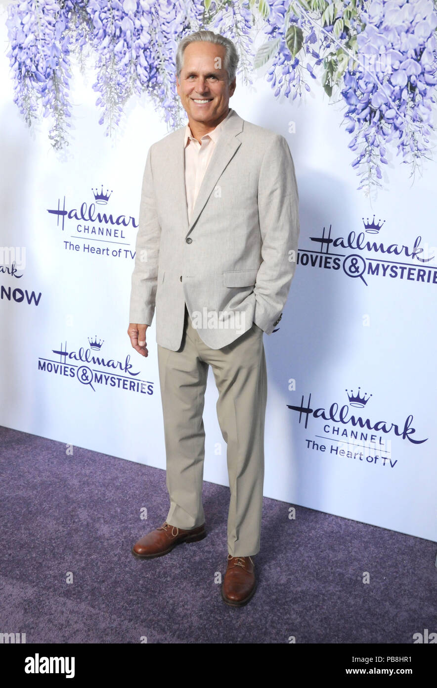 Beverly Hills, California, USA. 26th July, 2018. Actor Gregory Harrison attends Hallmark Channel ...