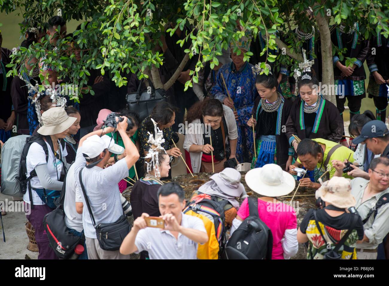 July 27, 2018 - Congjian, Congjian, China - Congjiang, CHINA-The ...