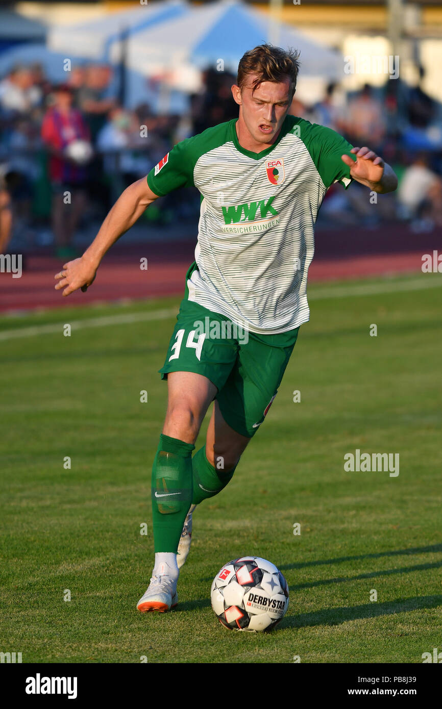 Georg TEIGL (FC Augsburg), action, individual action, single image, cut ...