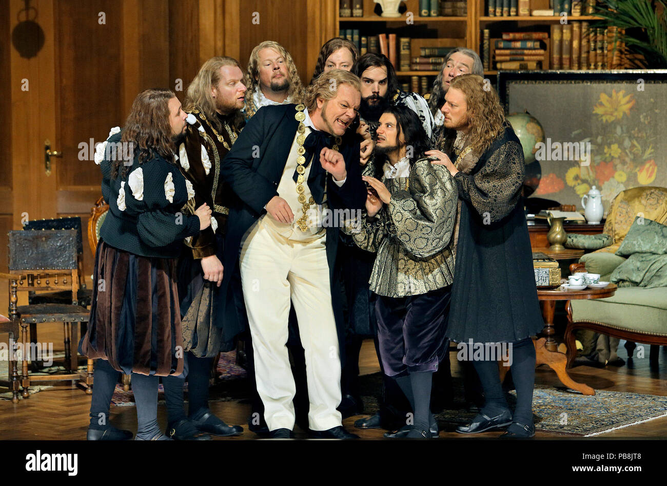 Bayreuth, Germany. 21st July, 2018. 'The Master-Singers of Nuremberg ...