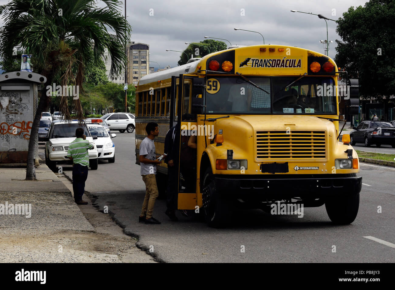 Transporte publico venezuela hi-res stock photography and images - Alamy
