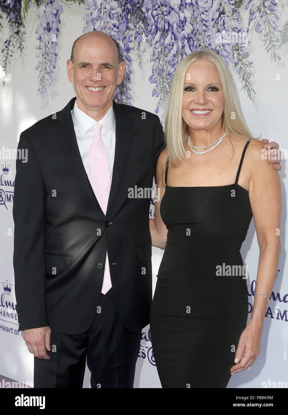 Beverly Hills, Ca. 26th July, 2018. William J. Abbott, Michelle Vicary ...