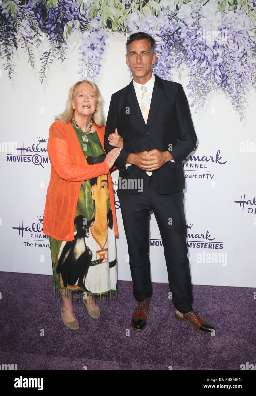 Beverly Hills, Ca. 26th July, 2018. Diane Ladd, at the Hallmark Channel ...