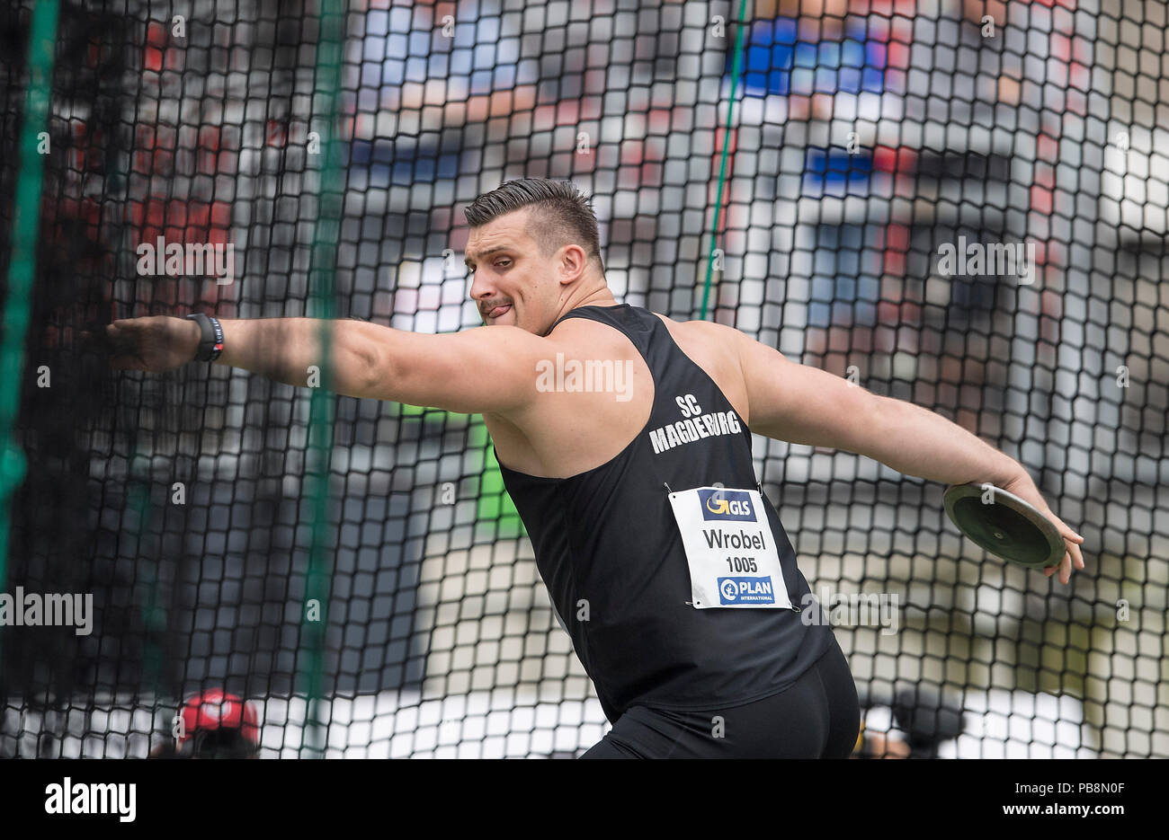 Nuremberg, Deutschland. 21st July, 2018. WROBEL David, Sportclub ...