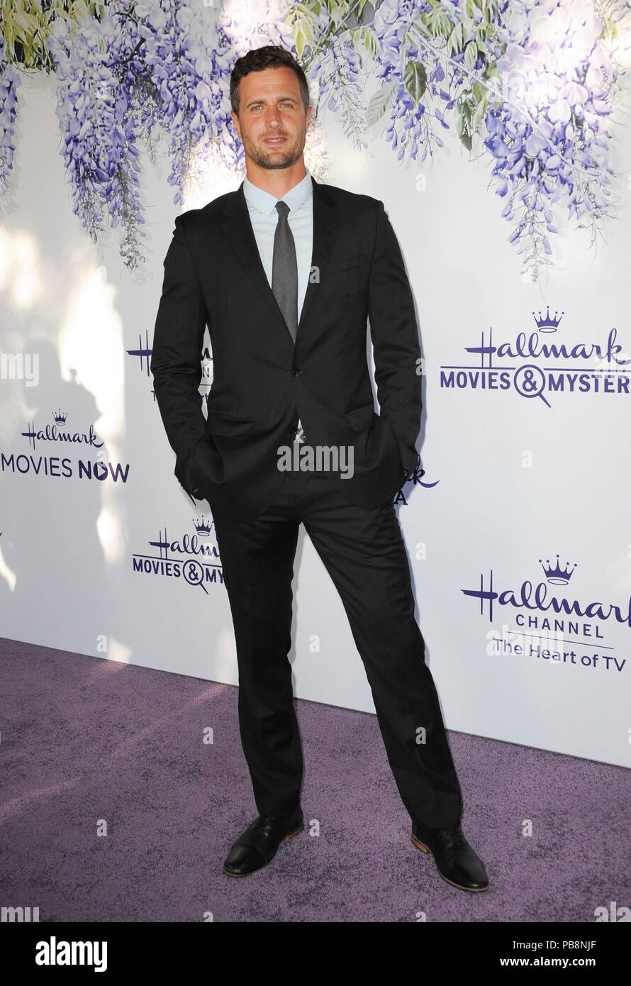 Beverly Hills, CA. 26th July, 2018. Brendan Penny at arrivals for Hallmark Channel Summer 2018 ...
