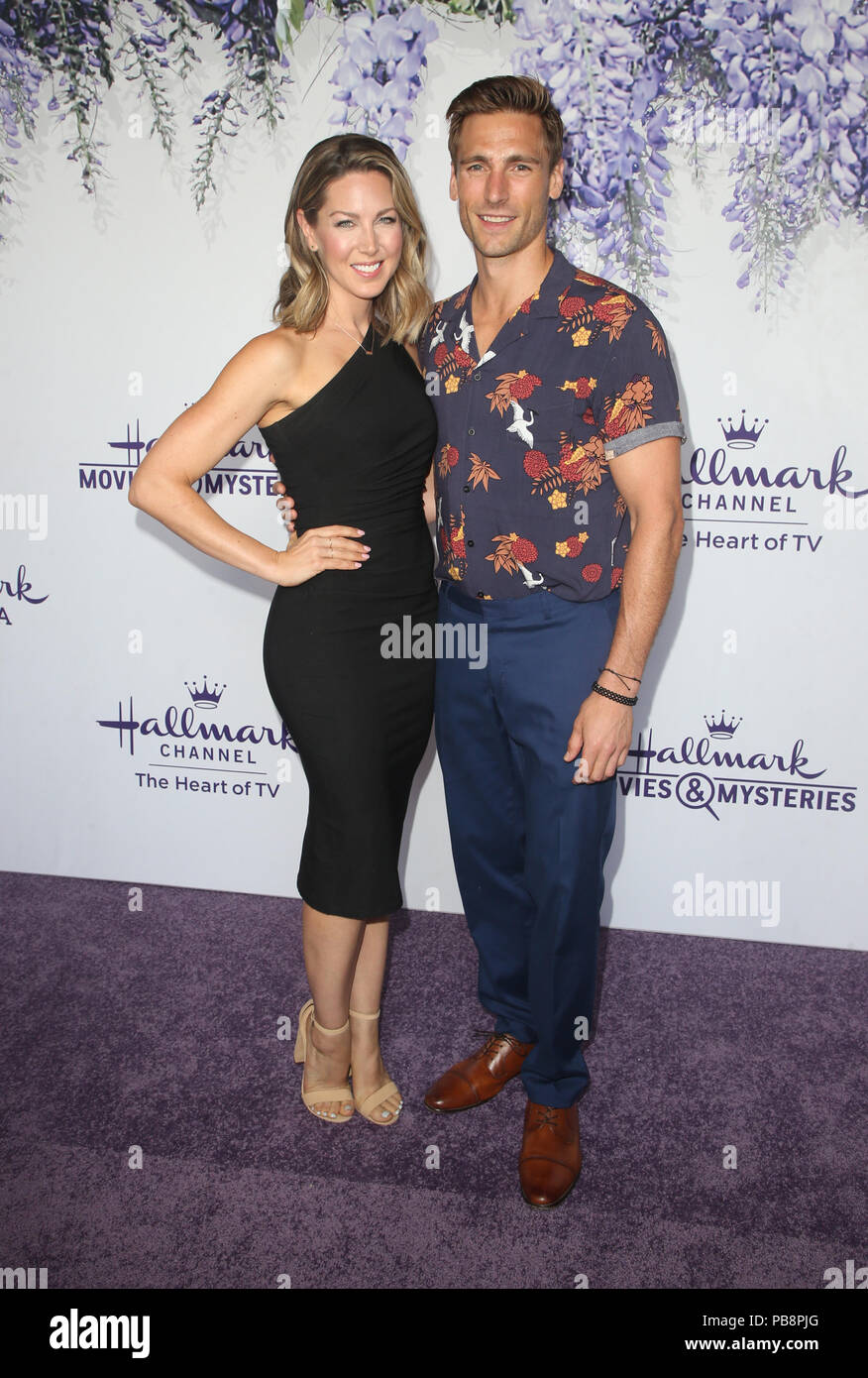 Beverly Hills, Ca. 26th July, 2018. Andrew Walker, Cassandra Troy, at ...