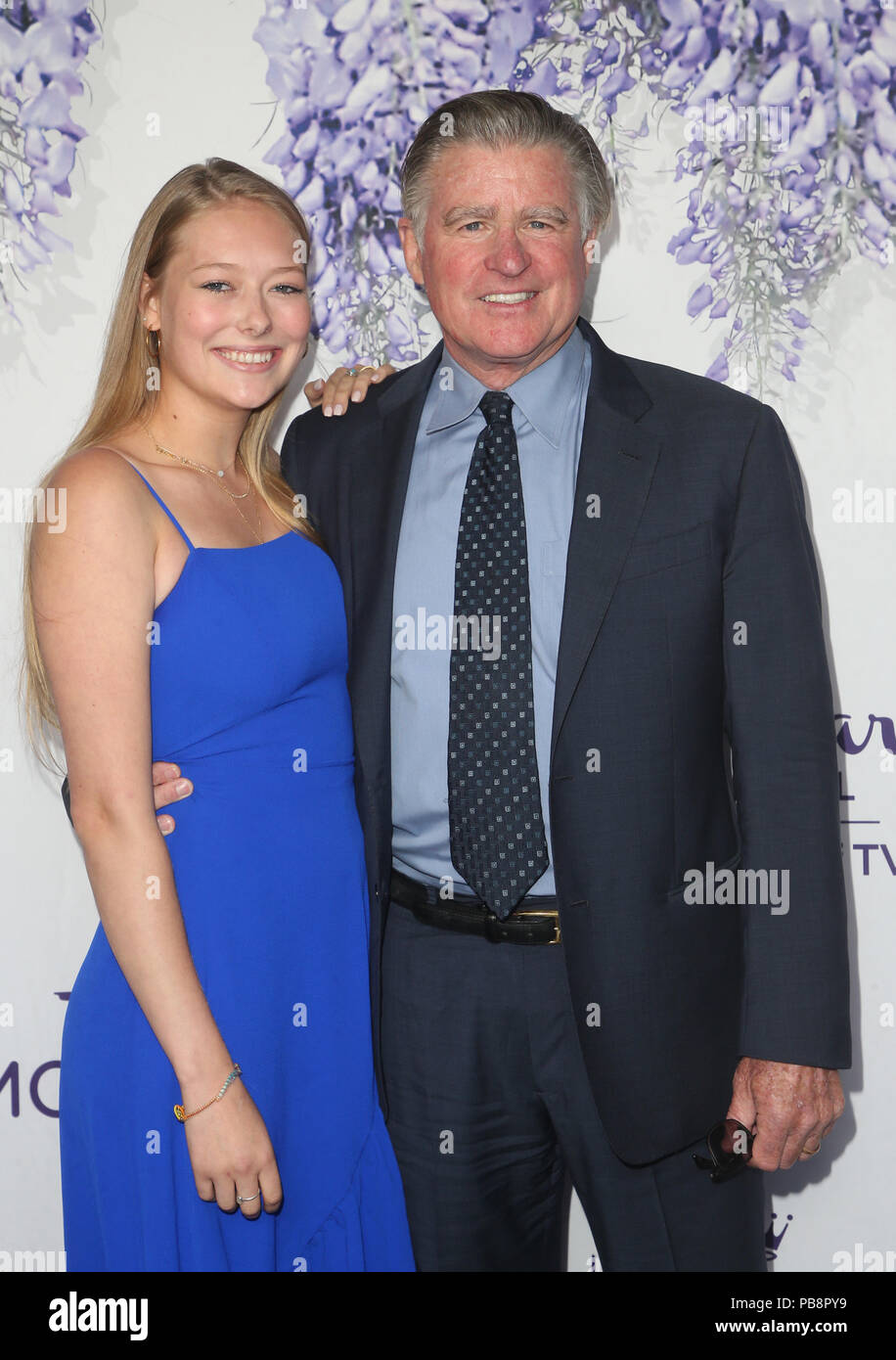 Beverly Hills, Ca. 26th July, 2018. Treat Williams, Elinor Williams, at ...