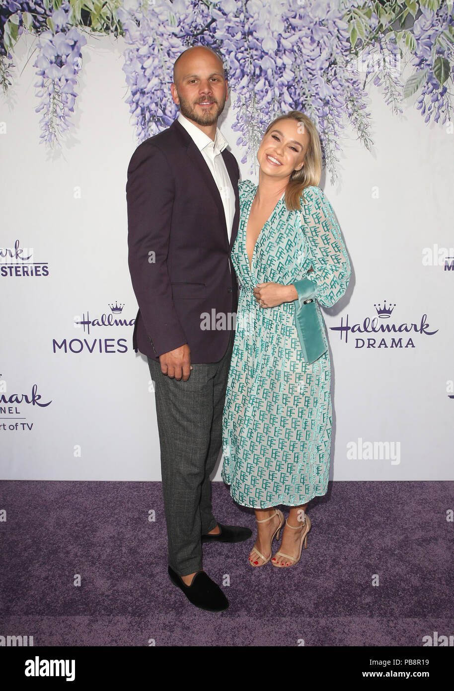 Beverly Hills, Ca. 26th July, 2018. Becca Tobin, Guest, at the Hallmark ...