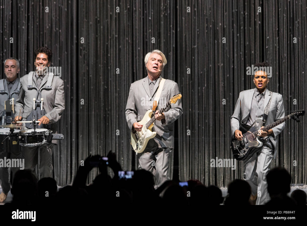 19 / David Byrne, singer and guitarist David Byrne on "American Utopia ...