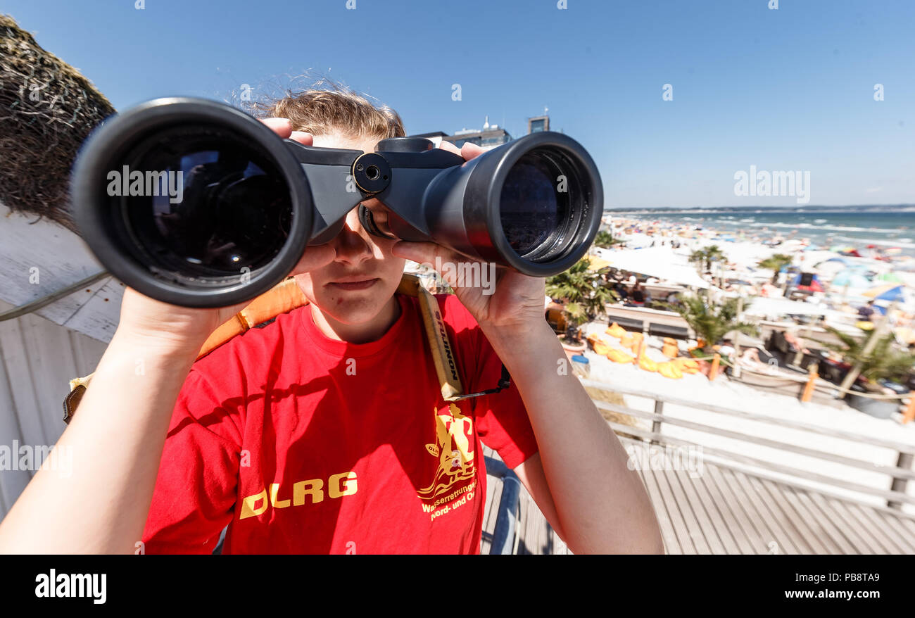 Scharbeutz, Germany. 27th July, 2018. 27.07.2018, Schleswig-Holstein ...