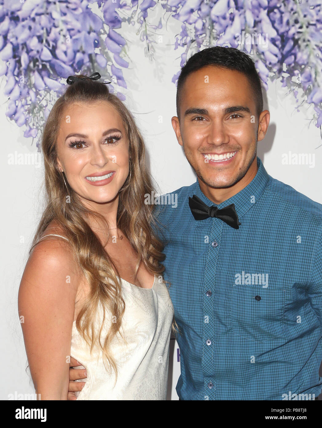 Beverly Hills Ca 26th July 2018 Alexa Vega Carlos Penavega At The