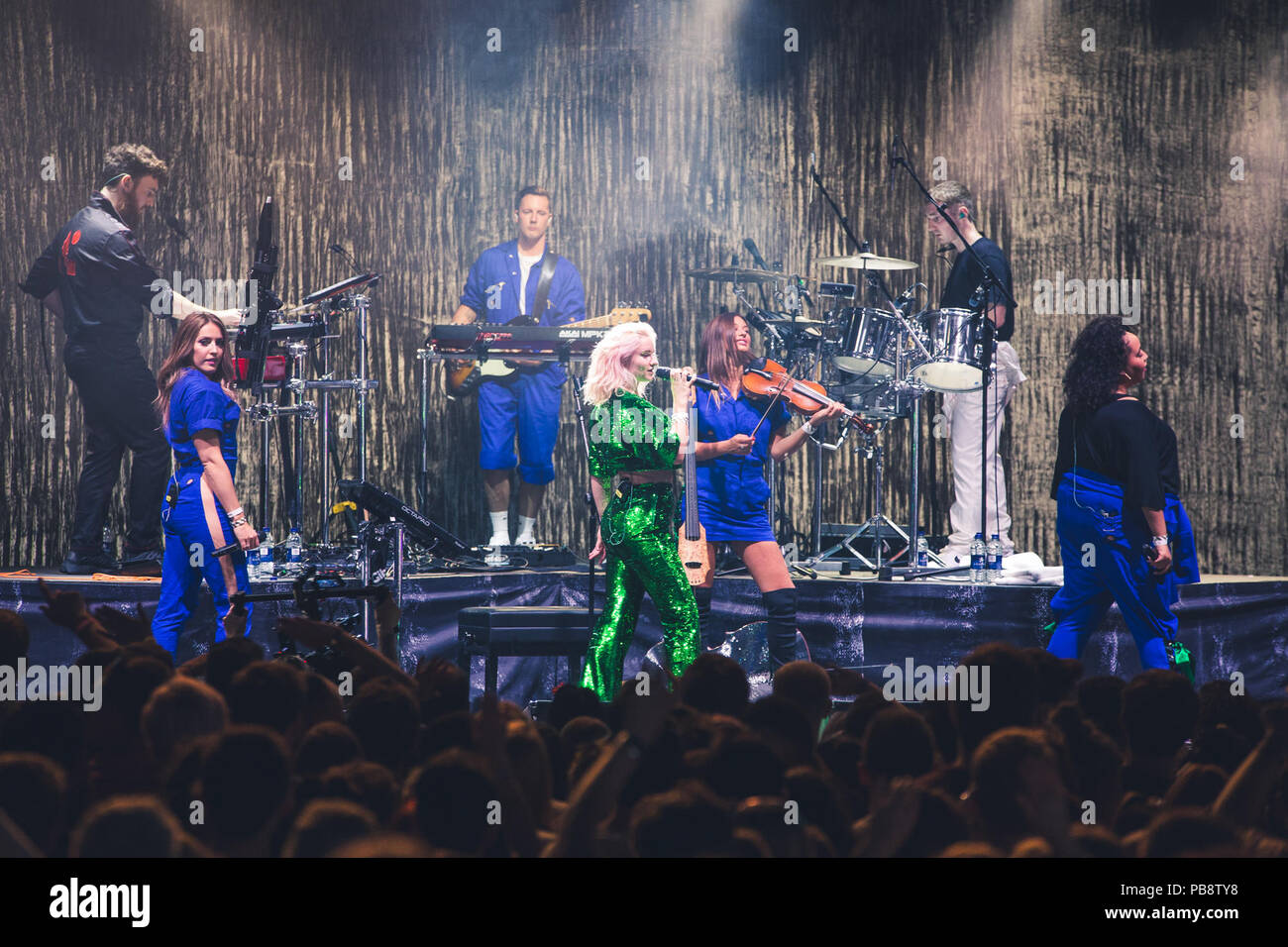 July 21, 2018 - Grace Chatto, and brothers Jack and Luke Patterson of ...