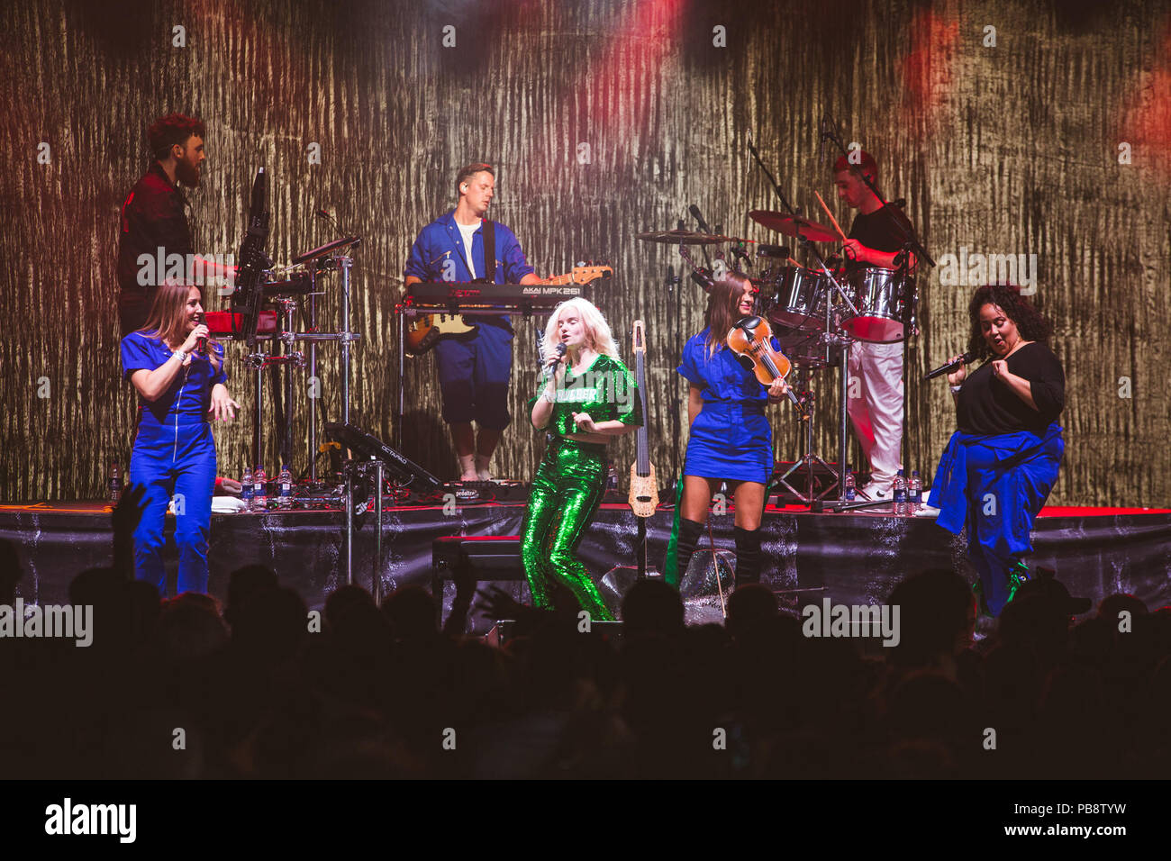 July 21, 2018 - Grace Chatto, and brothers Jack and Luke Patterson of ...